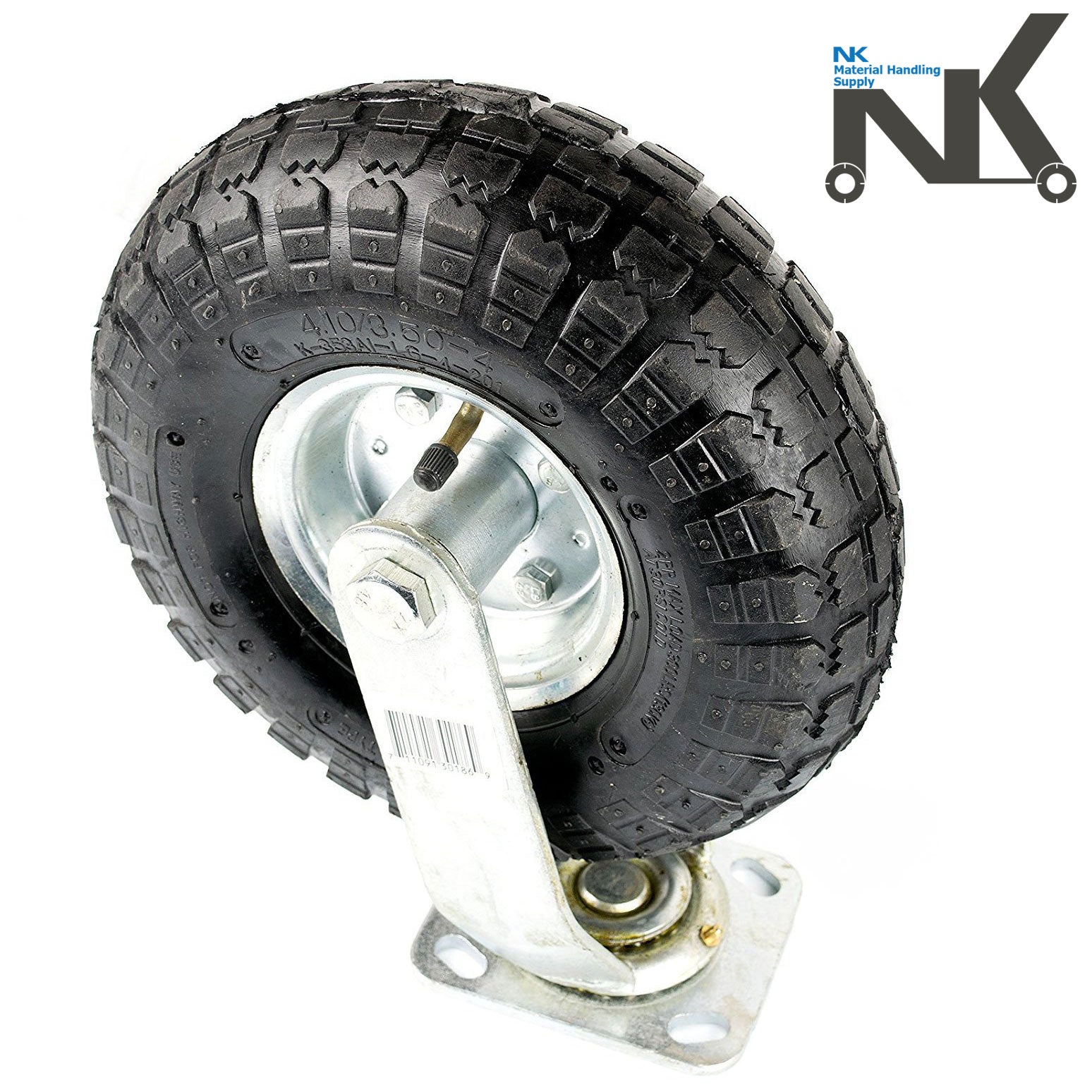 10-Inch Swivel Pneumatic Caster - NK CPNMT10S
